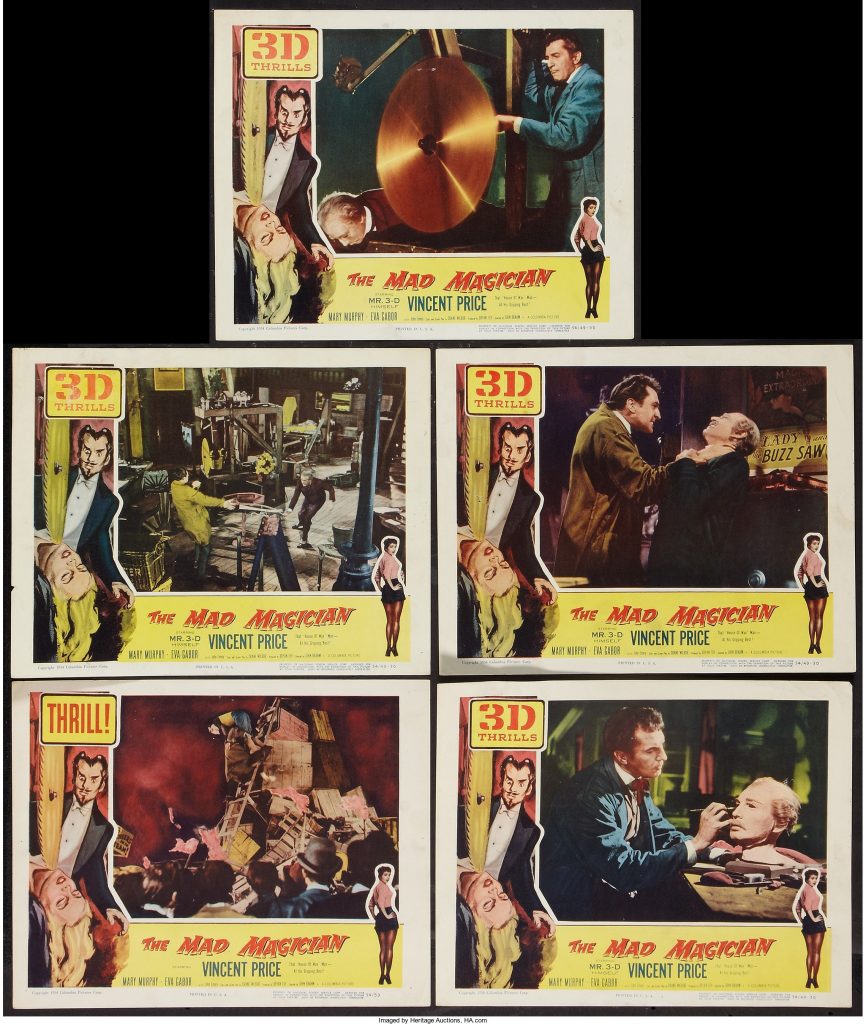 The-Mad-Magician-Columbia-1954.-One-Sheet | Reg Hartt