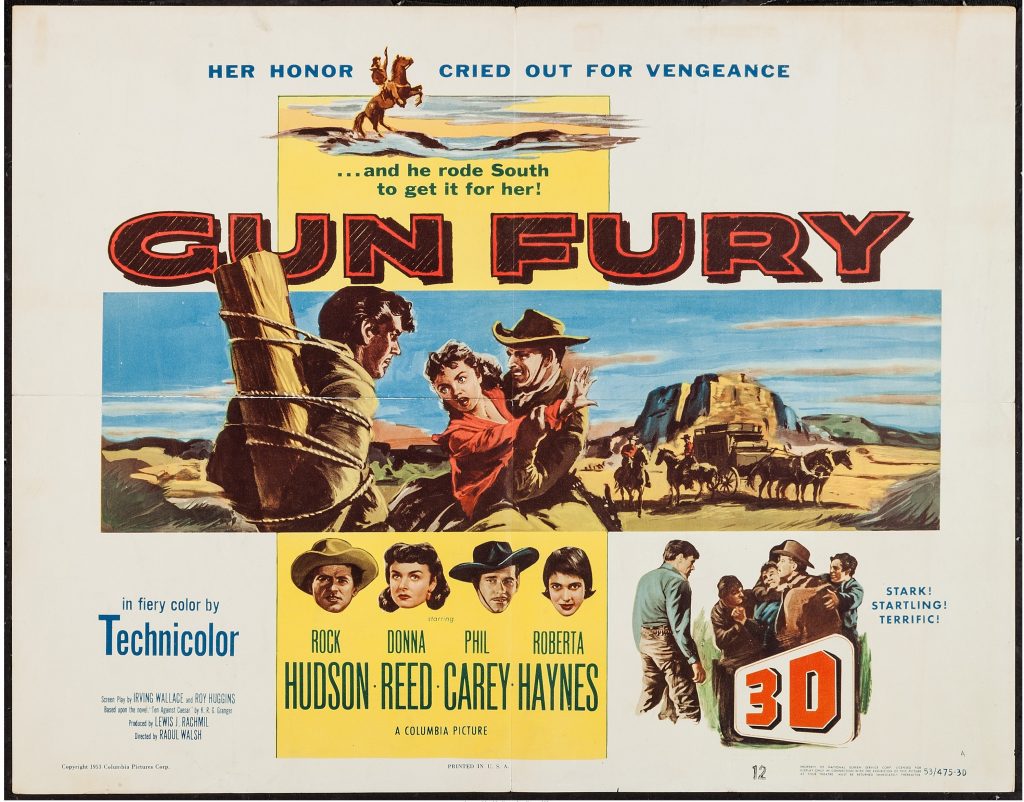 Gun-Fury-Columbia-1953.-Half-Sheet | Reg Hartt