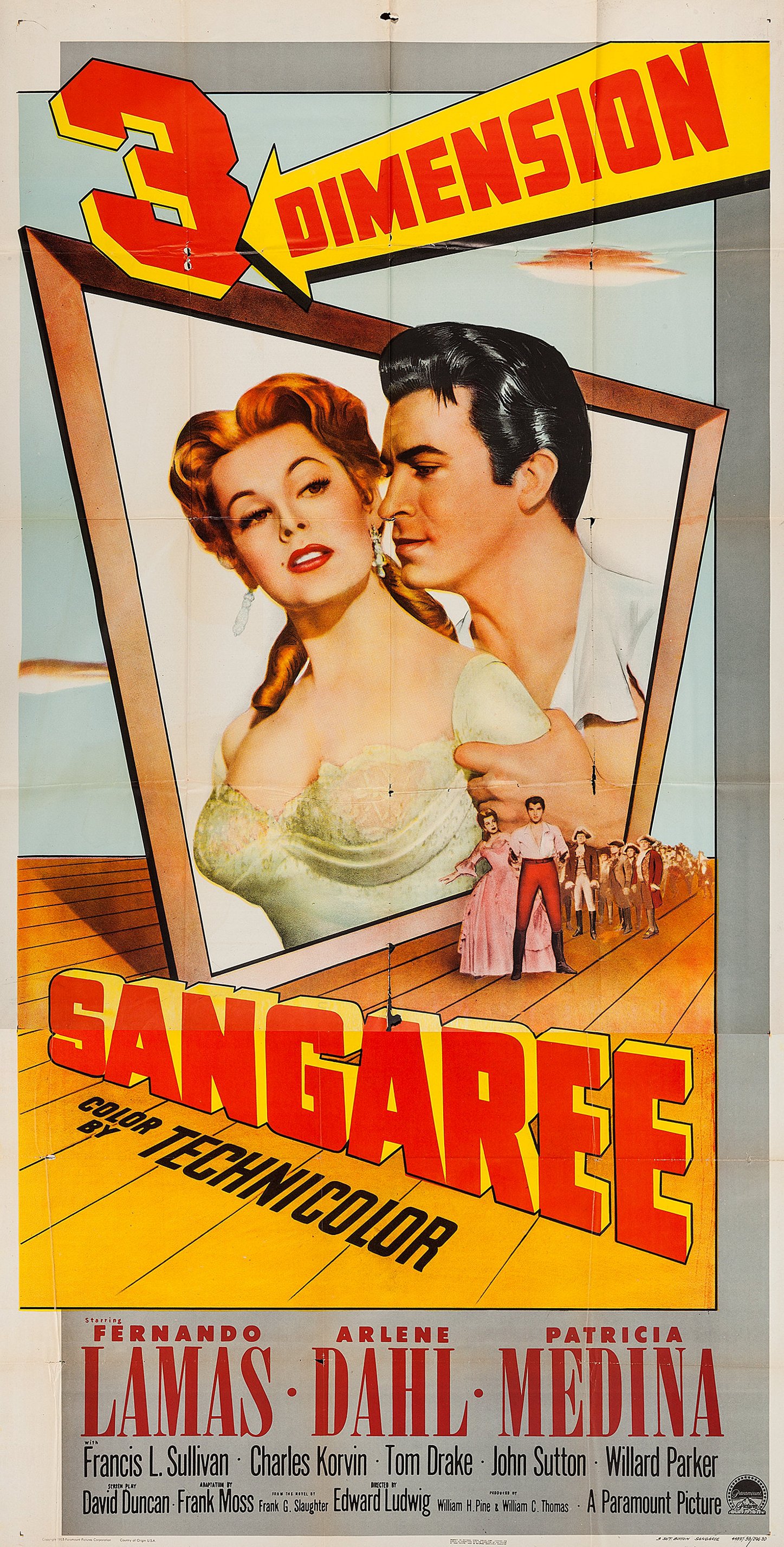 SANGAREE 3D (1953) From Kino Lorber & The 3D Film Archive | Reg Hartt